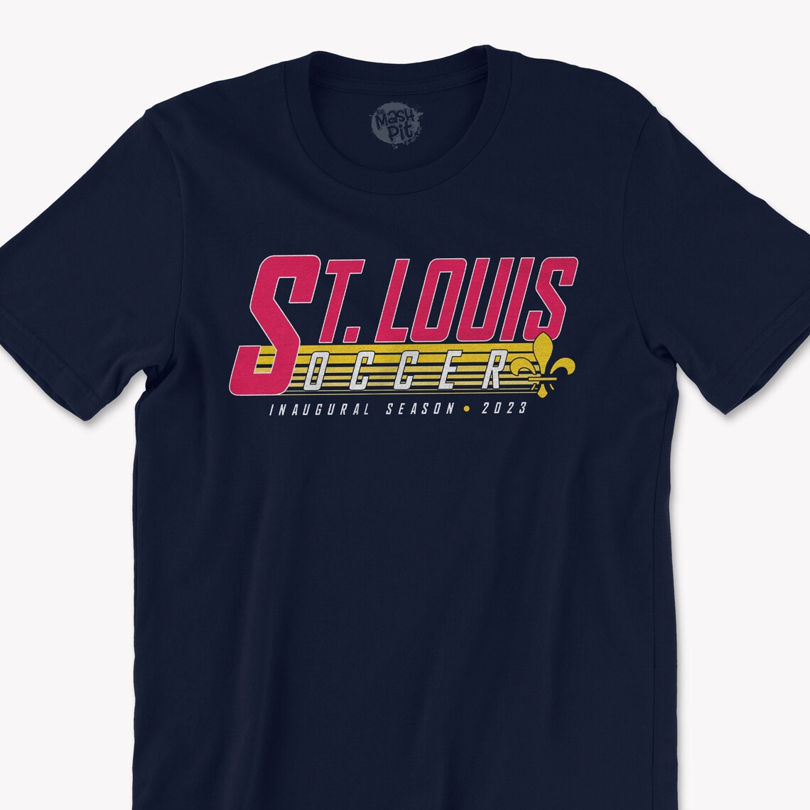 St. Louis Soccer Inaugural Season Saint Louis Soccer Club T-shirt ...