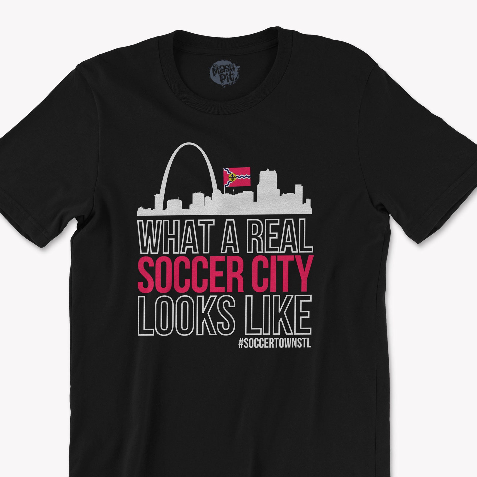 Soccer Town Stl Shirt Saint Louis City What a Real Soccer City - Etsy