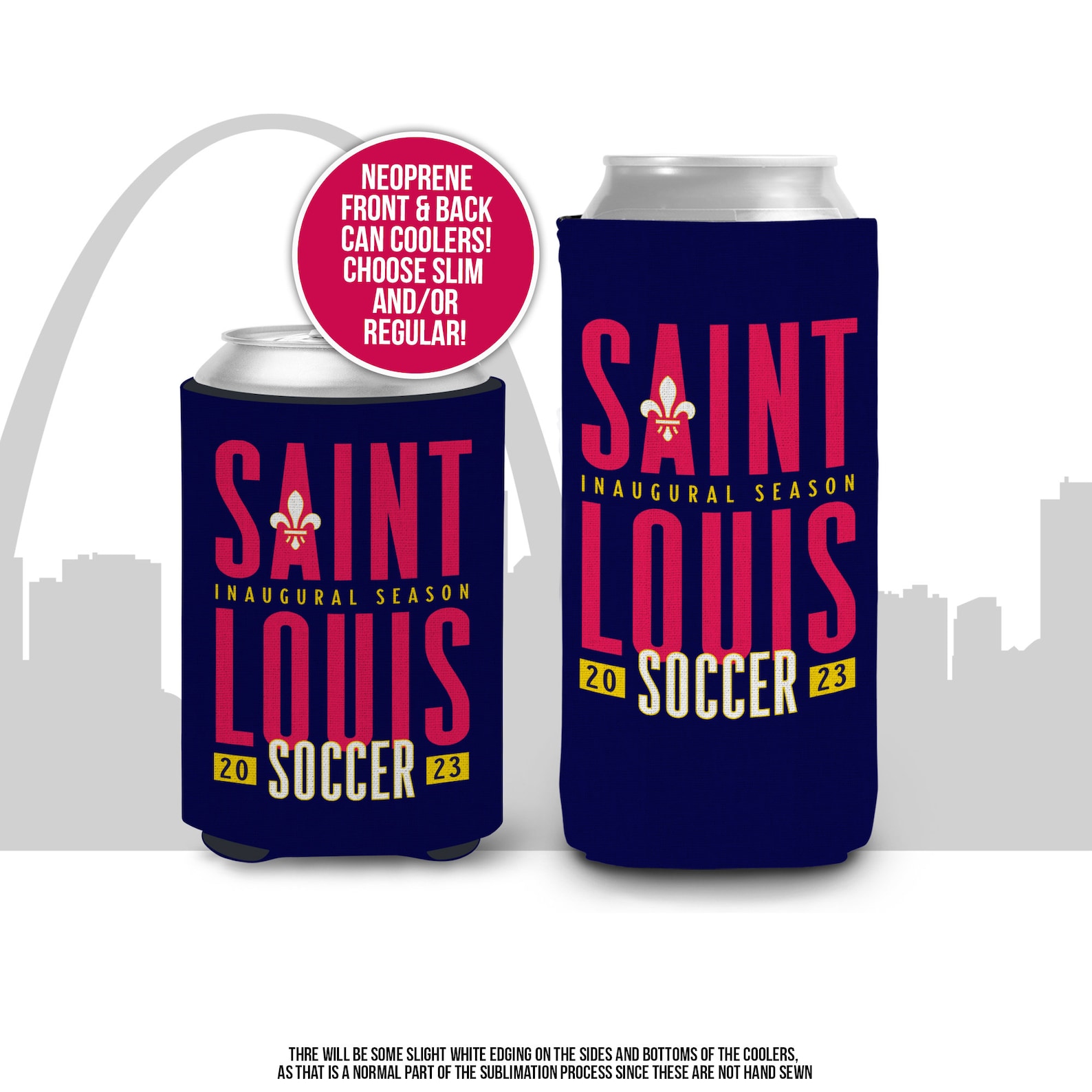 Saint Louis Soccer Inaugural Season Can Coolers St. Louis Soccer Club ...