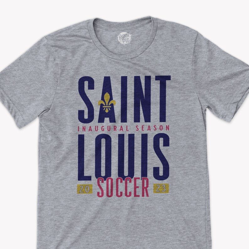 Saint Louis Soccer Inaugural Season Saint Louis Soccer Club T-shirt ...