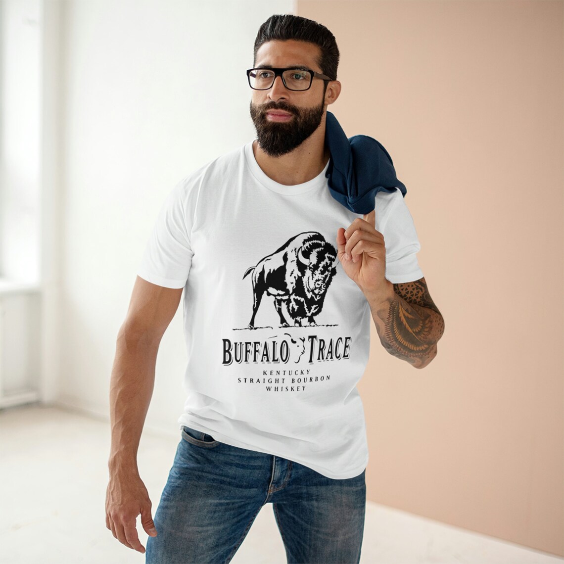 Buffalo Trace Men's Staple Tee - Etsy
