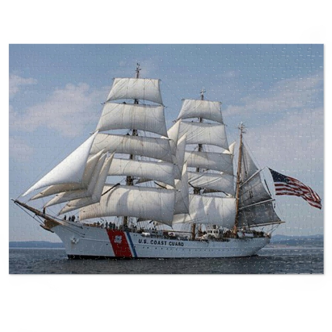 Coast Guard Cutter EAGLE Jigsaw Puzzle (30, 110, 252, 500,1000-piece ...