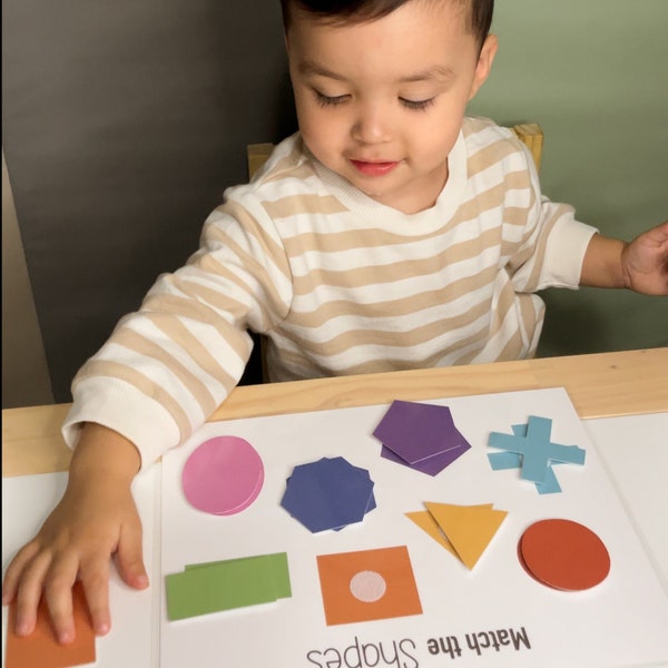 Toddler Quiet Book - Etsy