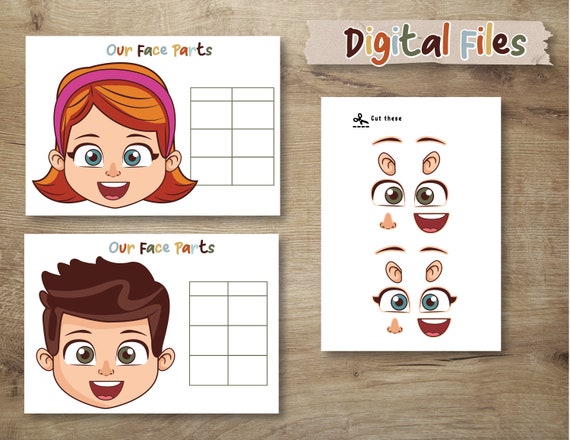 Busy Cartoon Face
