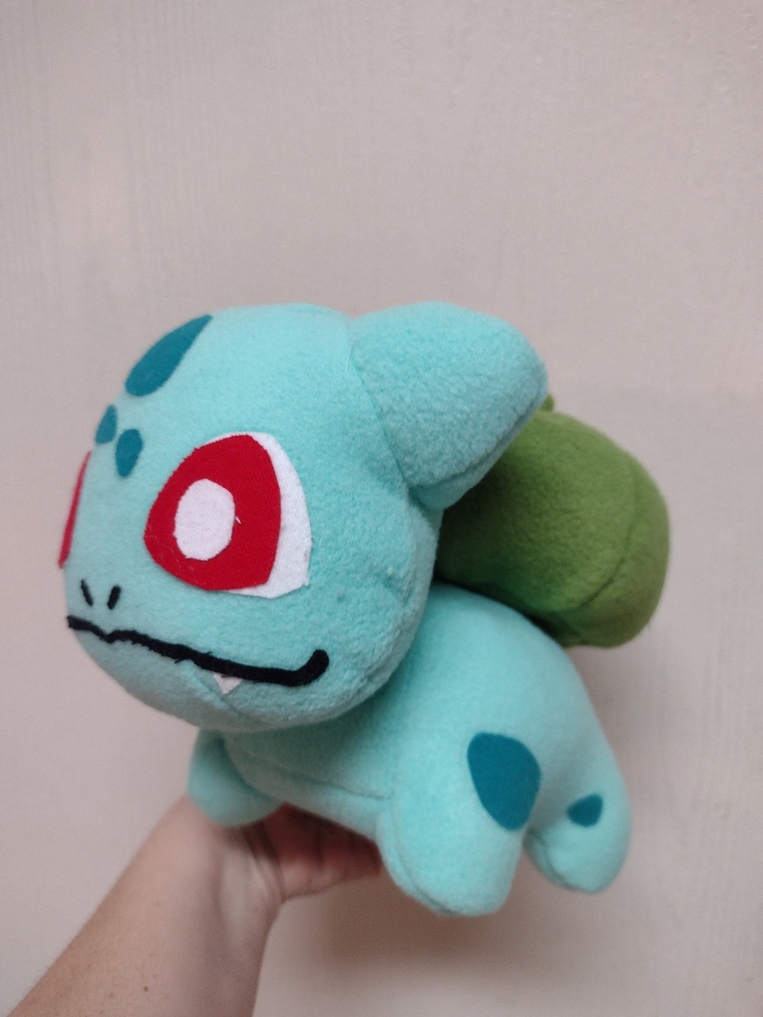 Pokémon Bulbasaur Stuffed Animal Plush Toy Handmade - Etsy