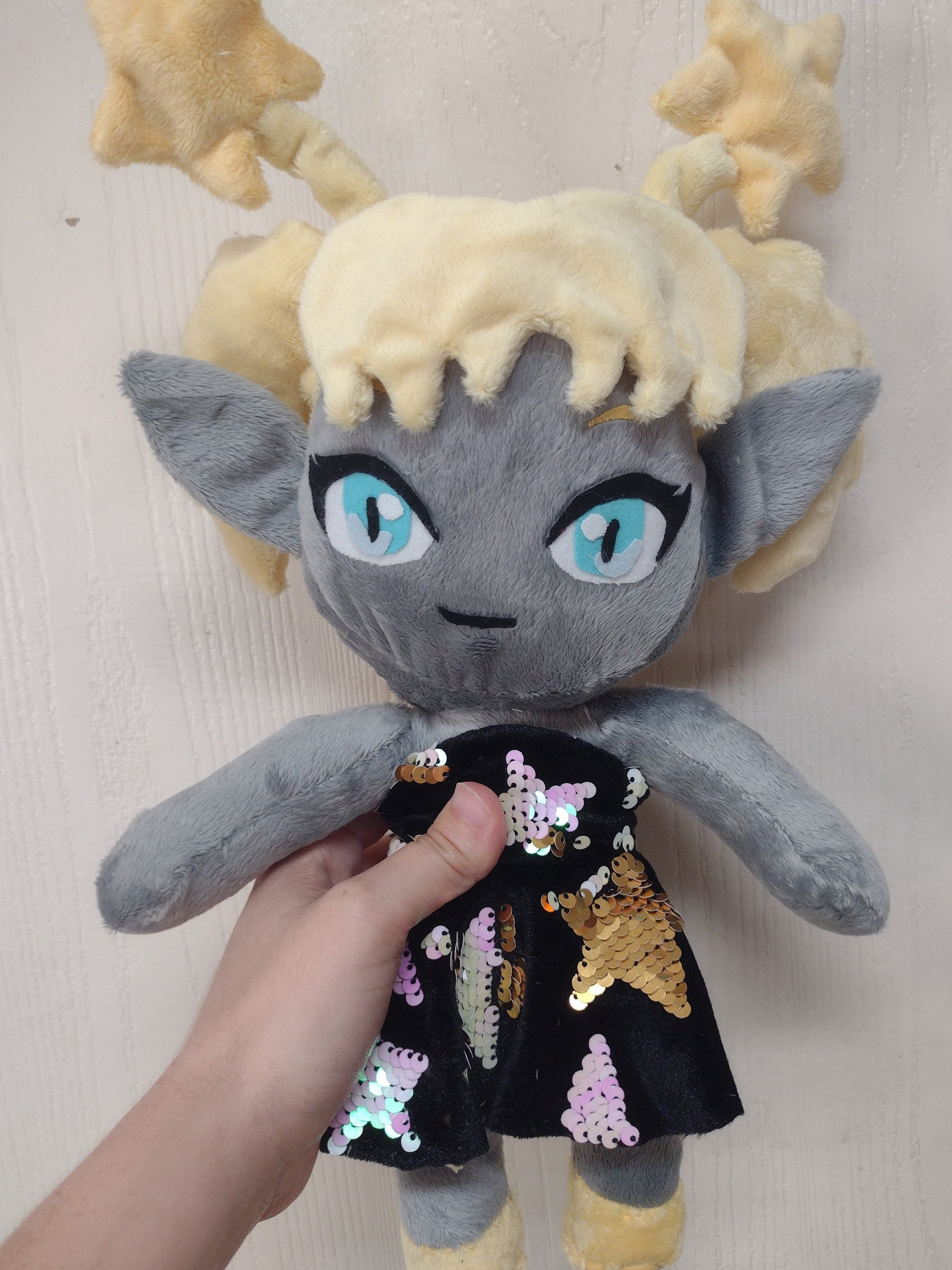 Handmade Customizable Original Character Humanoid Plushie - Etsy