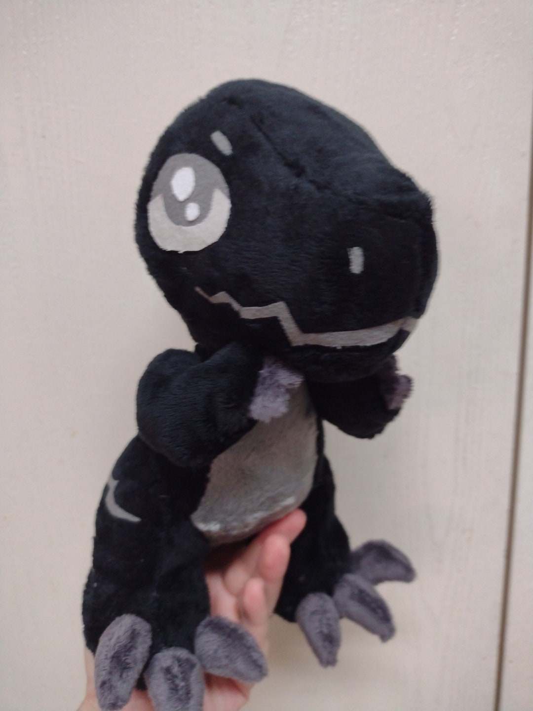 Raptor Dinosaur Stuffed Animal Plush Toy Handmade - Etsy