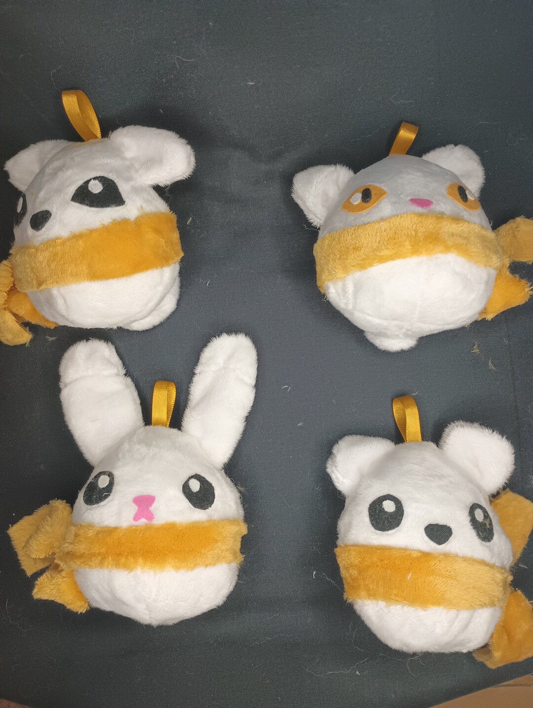 Winter Animal Ornaments Plush Toy Handmade - Etsy