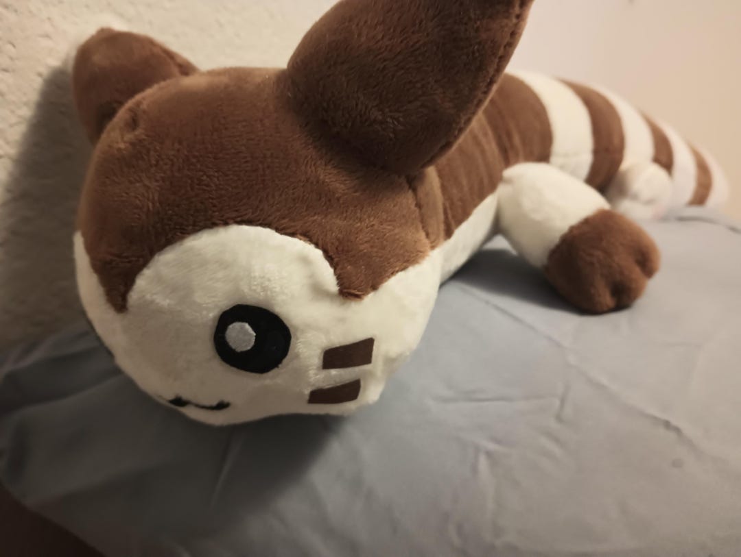 Pokémon Furret Stuffed Animal Plush Toy Handmade - Etsy