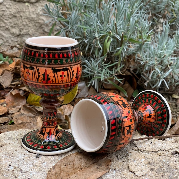 Ceramic Goblet - Etsy