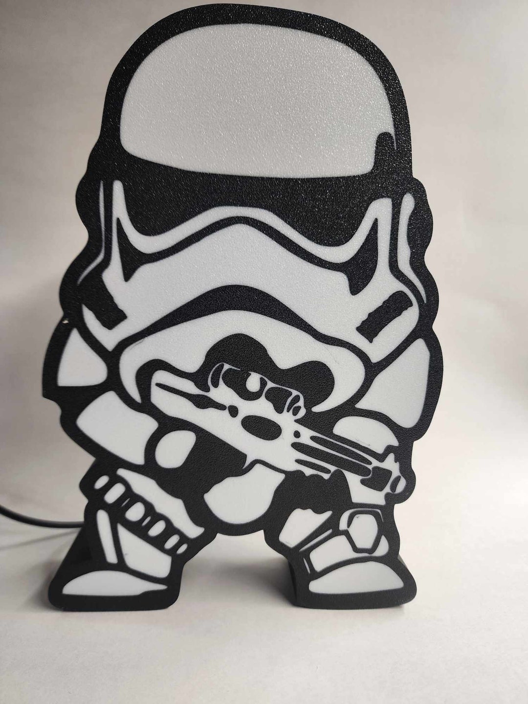 Star Wars Inspired Storm Trooper Light Box, Nightlight, Desk Lamp ...