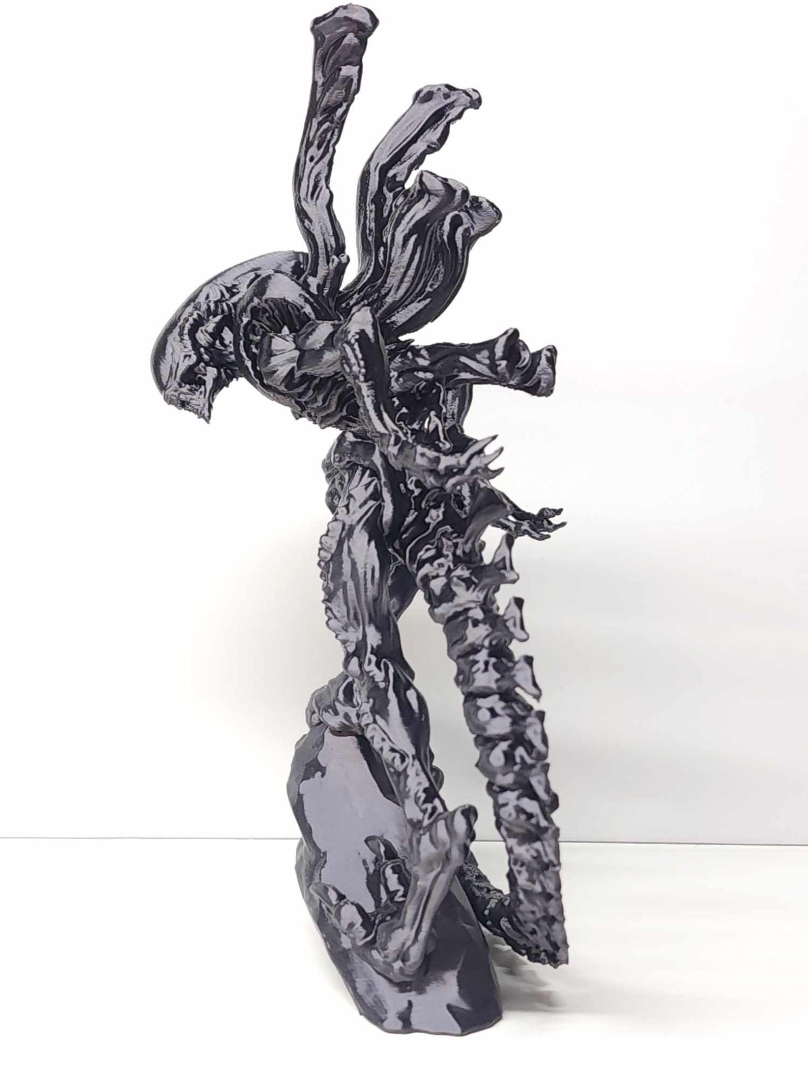 Alien Xenomorph Physical Print, 3D Printed Statue, Desk Display ...