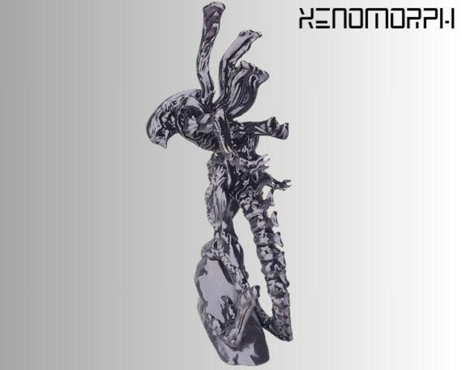 Alien Xenomorph Physical Print, 3D Printed Statue, Desk Display ...