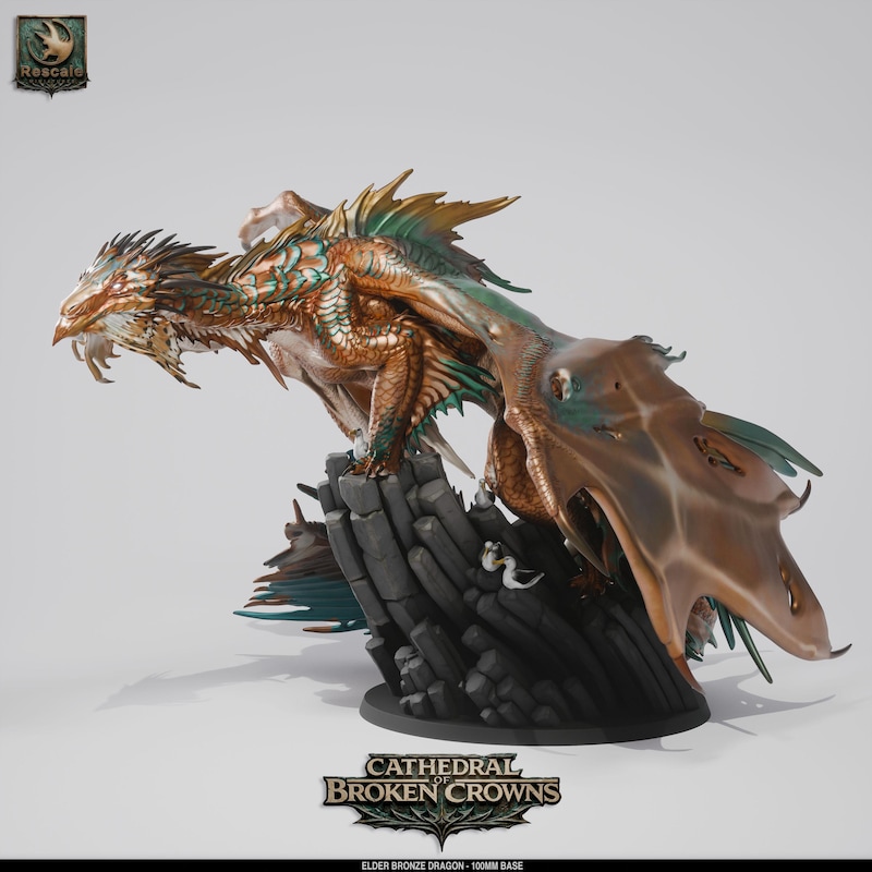 Statue Dragon Bronze - Etsy