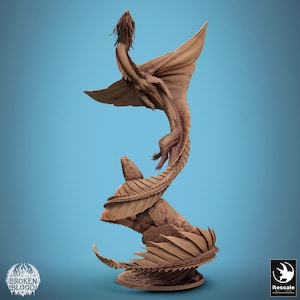 Metallic Gold Dragon (2024 Redesign) | Rescale | Molten Hearts | Resin ...