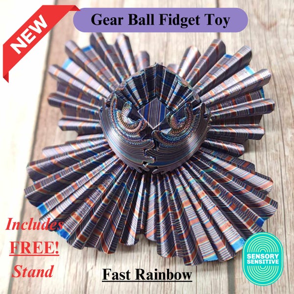 Gear Ball Fidget Stl - Etsy