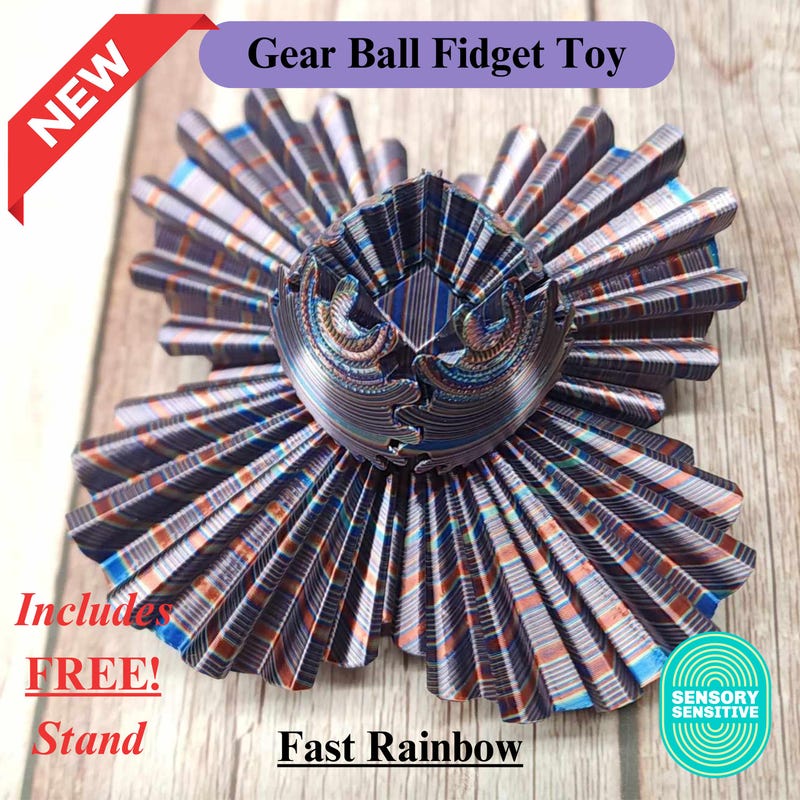 Gear Ball Stl File - Etsy