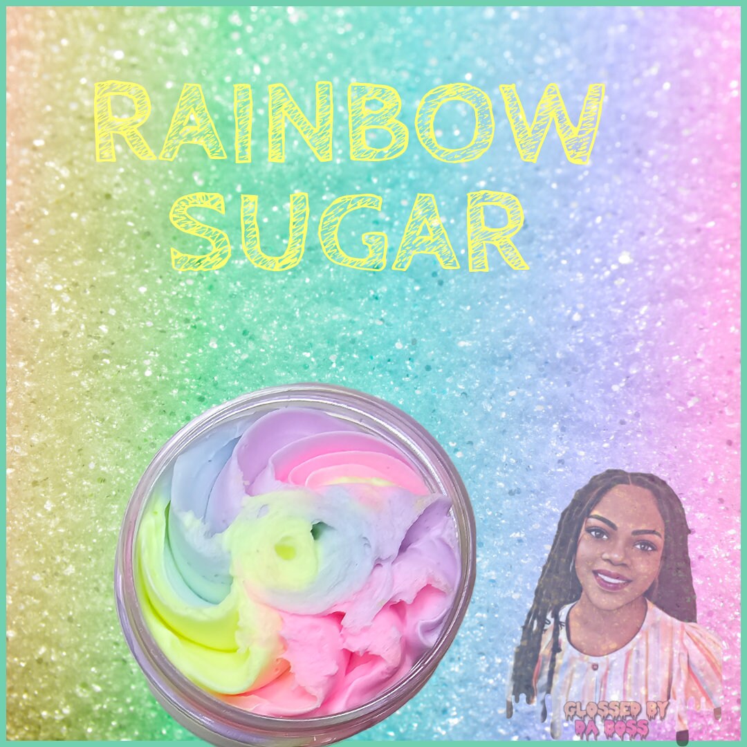 Rainbow Sugar Body Butter - Etsy