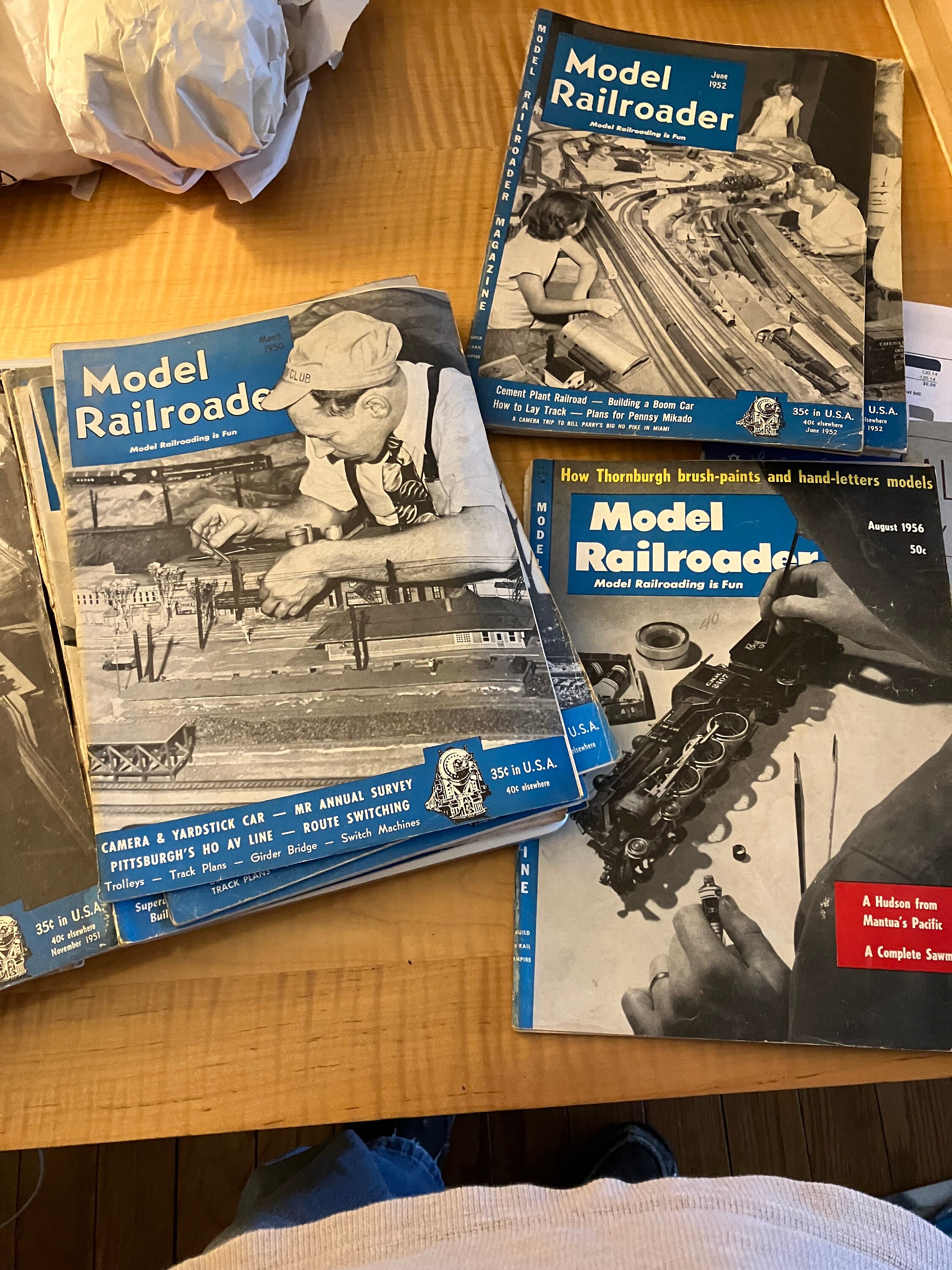 Model Railroader Magazines From 1946-1956 - Etsy