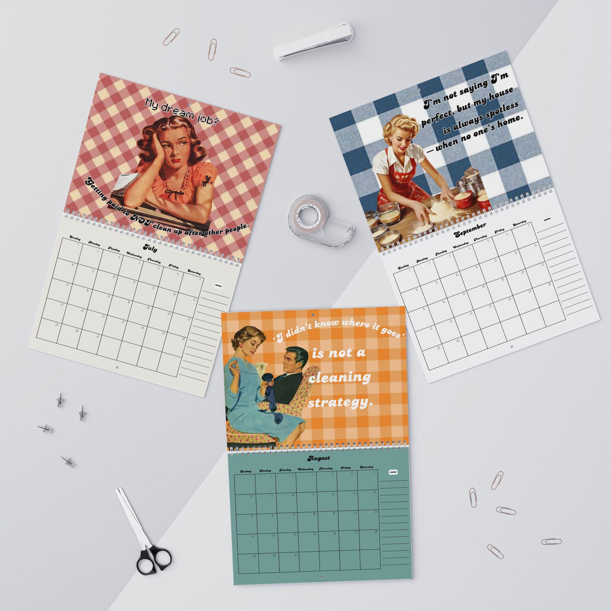 2026 Betty Crocker, but Make It Chaotic Wall Calendar, Sarcastic ...