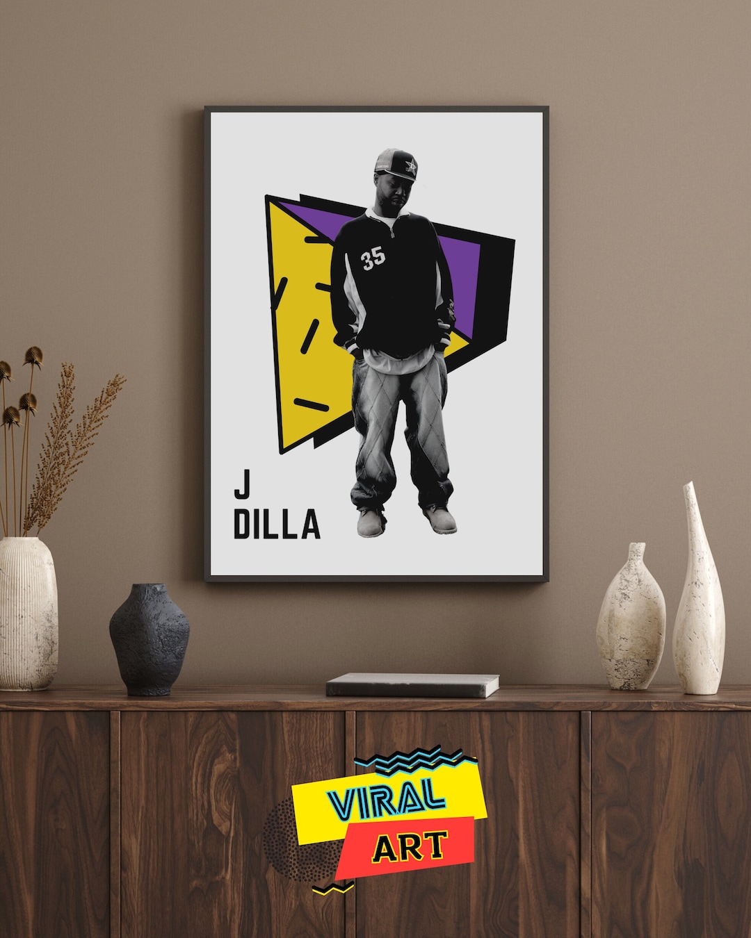 J Dilla Printable Wall Art, J Dilla Wall Art Print - Digital Download ...