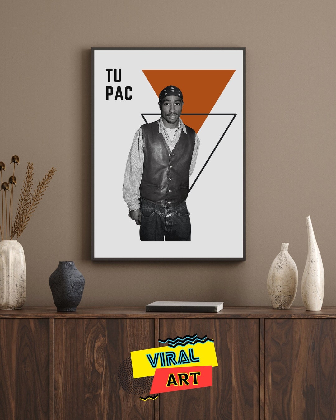 Tu Pac Printable Wall Art, Tu Pac Wall Art Print - Digital Download ...