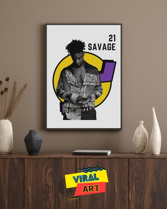 21 Savage Rapper Art