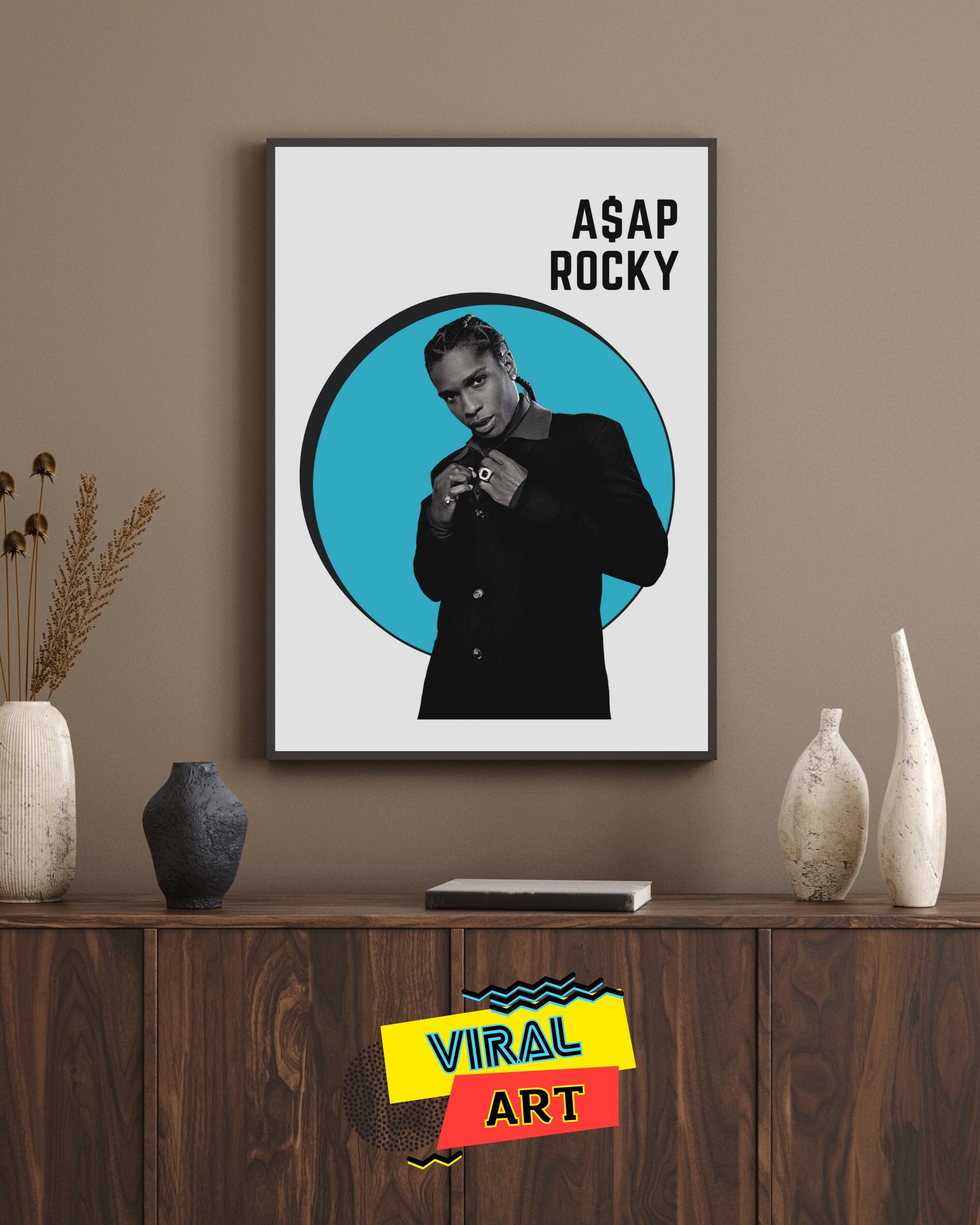 Asap Rocky Printable Wall Art, Asap Rocky Wall Art Print Digital ...