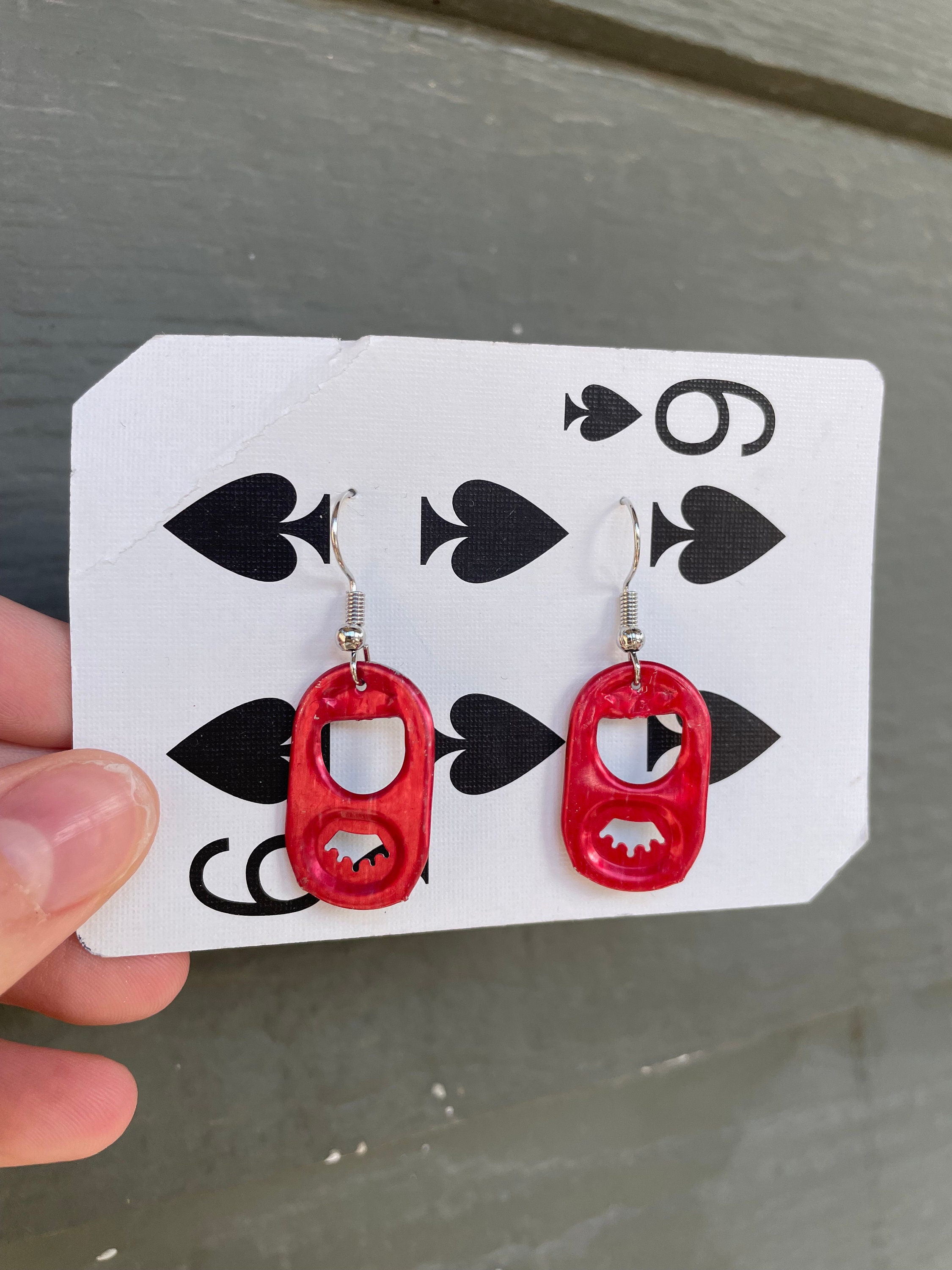 Soda Tab Earrings - Etsy