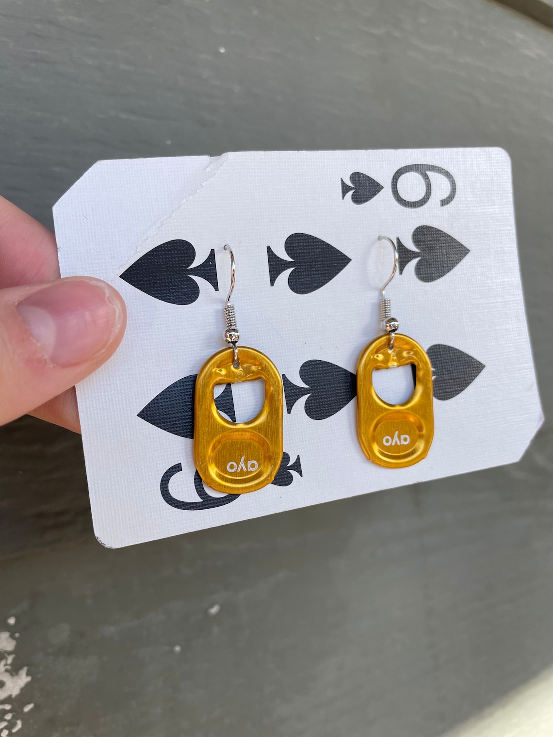 Soda Tab Earrings - Etsy