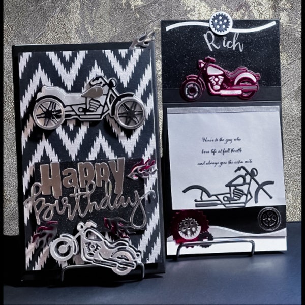 Motorcycle Birthday - Etsy