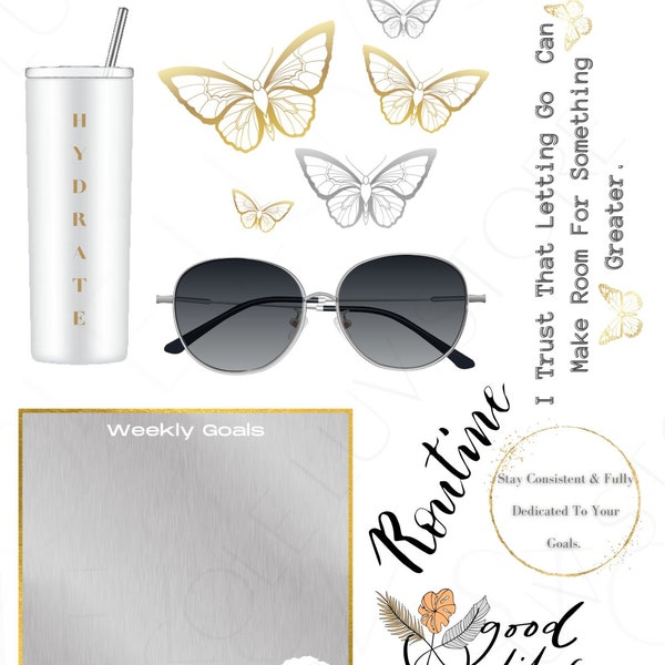 Transparent Individual Stickers - Etsy