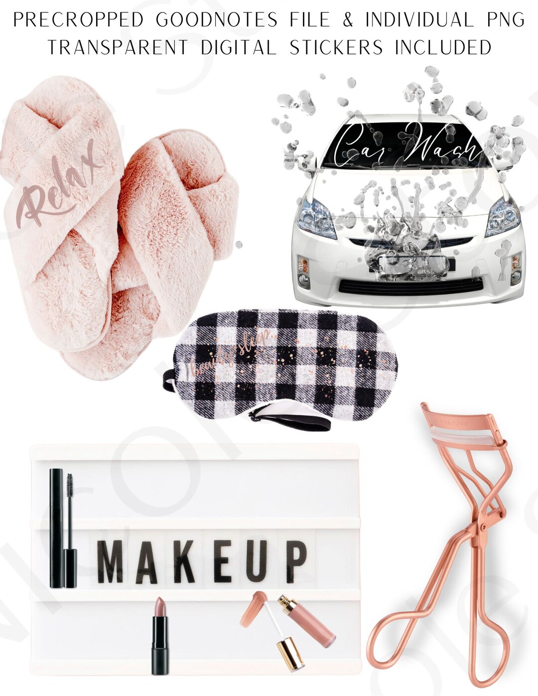 Realistic Digital Sticker| Precropped Digital Stickers| Individual ...