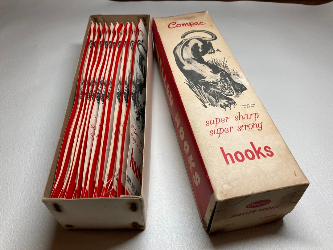 Rare Vintage Fishing Tackle Dealer Sales Display Box. Original Fish ...