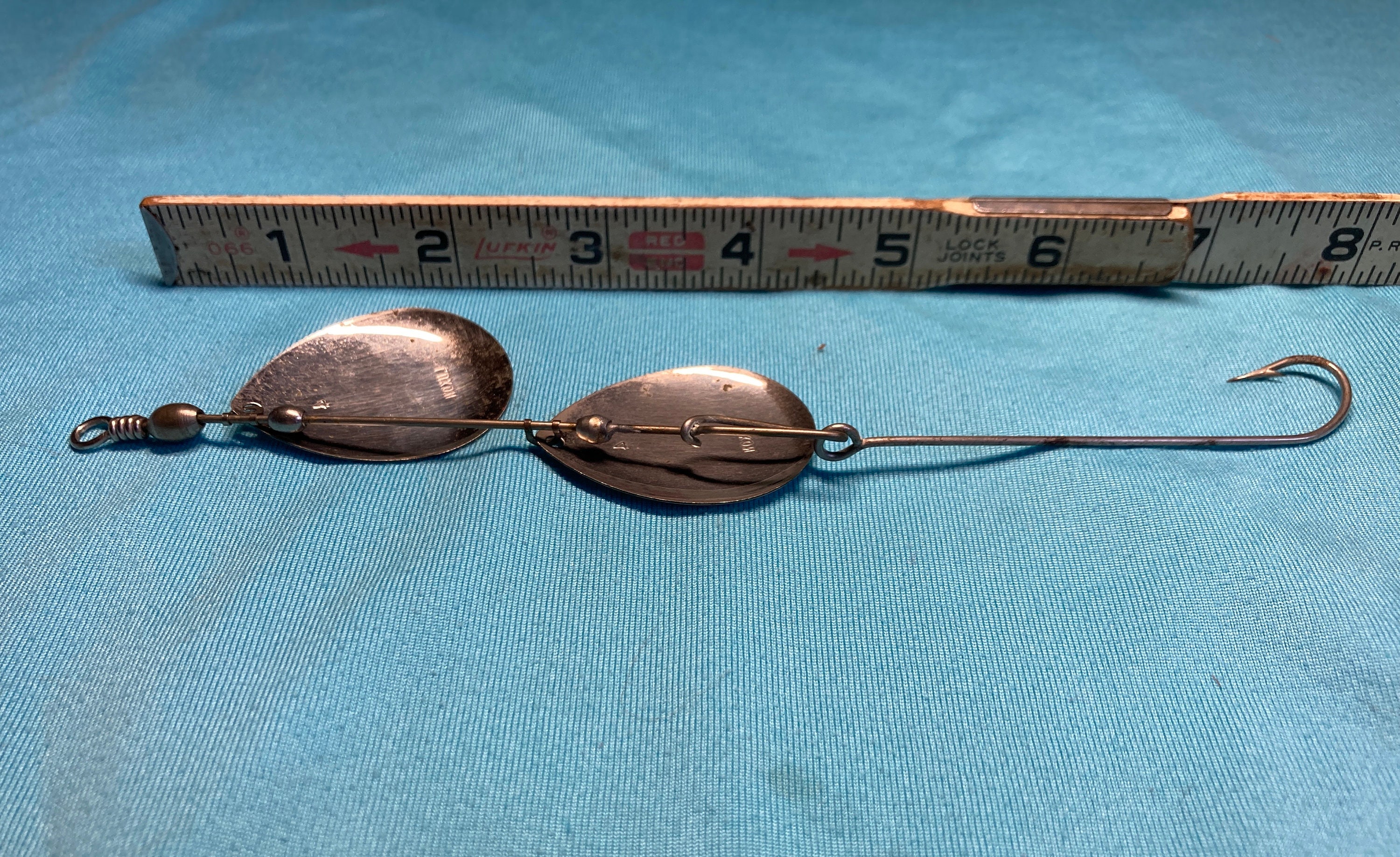 Old Fishing Lure. Rare Luxon Double Bladed #4 In-line Spinner Bait ...
