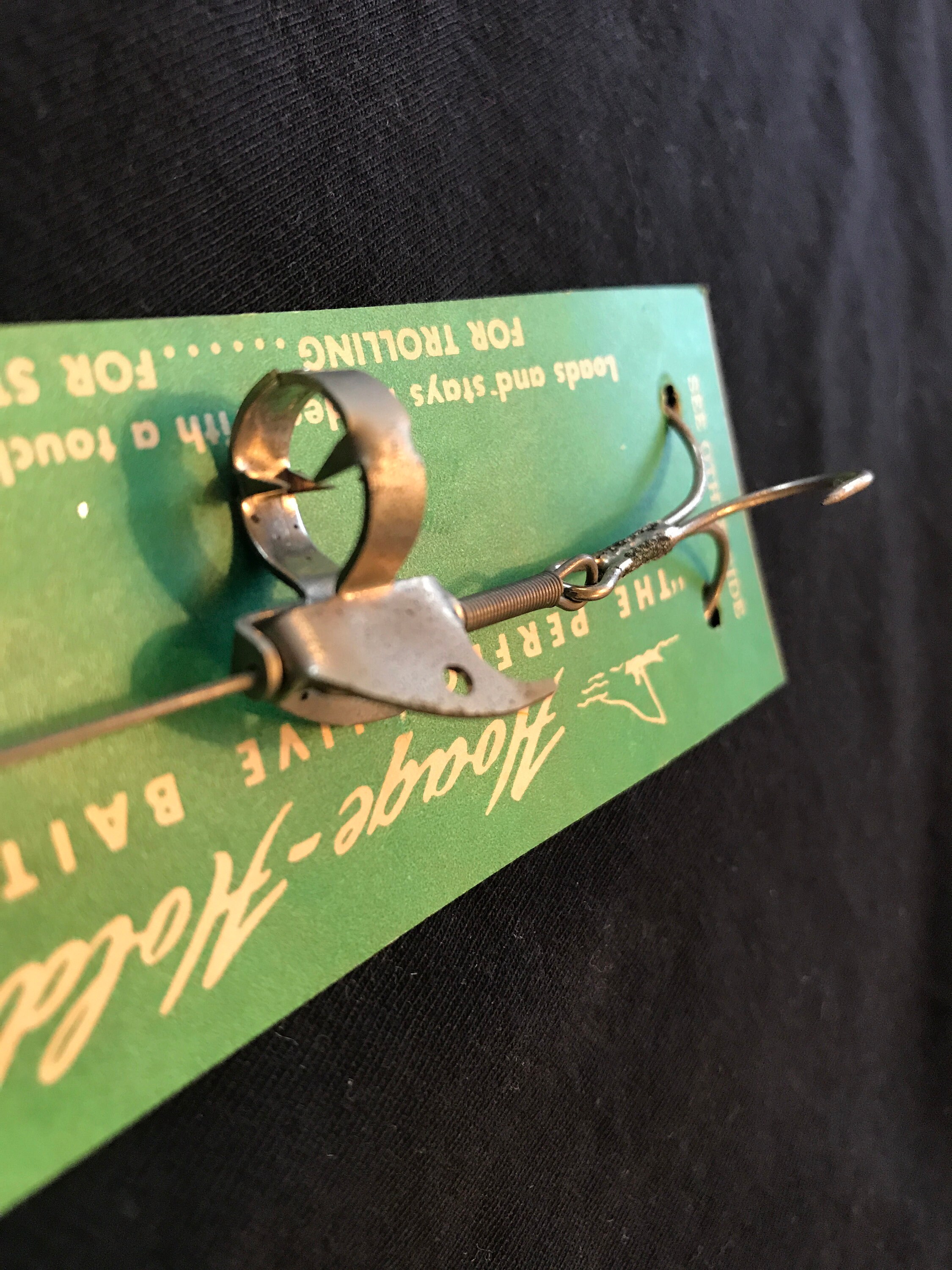 Old Original Vintage Fishing Lure Tackle. Live Bait Holder Made by ...