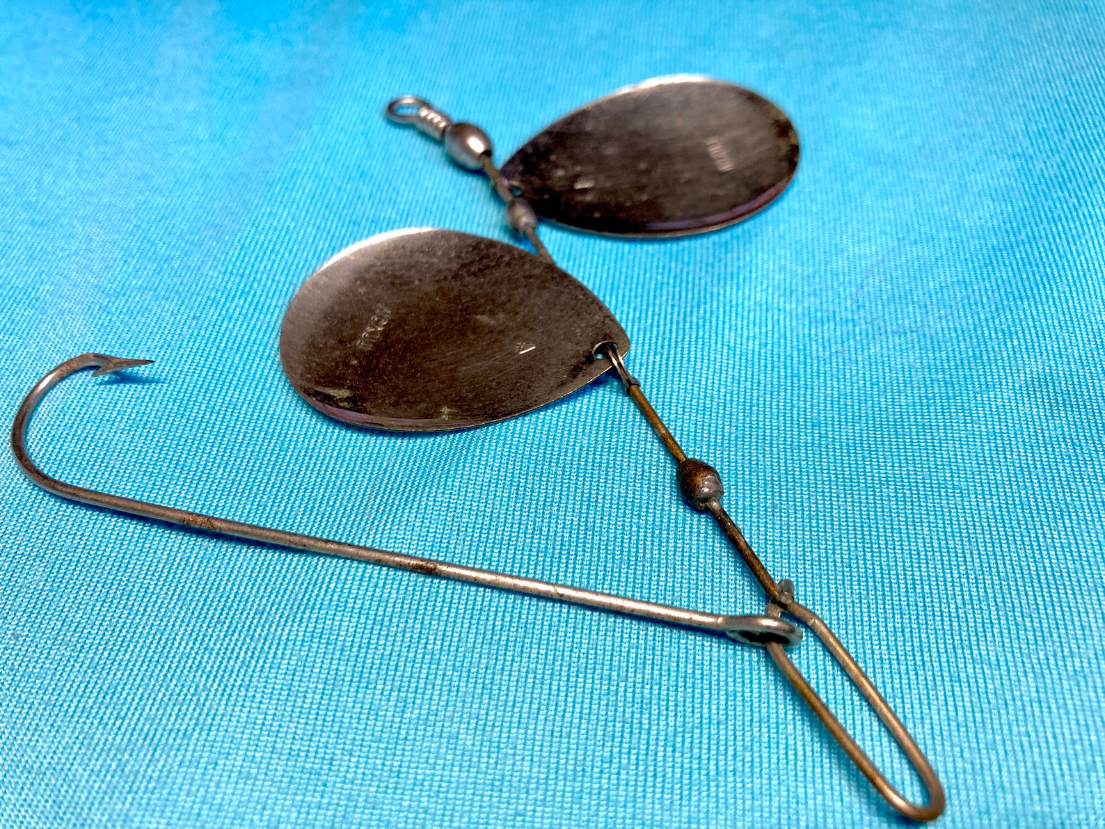 Old Fishing Lure. Rare Luxon Double Bladed #4 In-line Spinner Bait ...