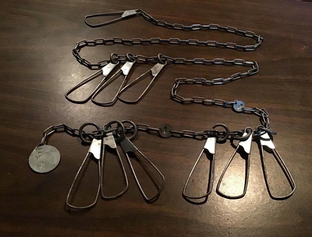 Rare Collectible Fishing Tackle. Original Vintage P&K Metal Fish ...