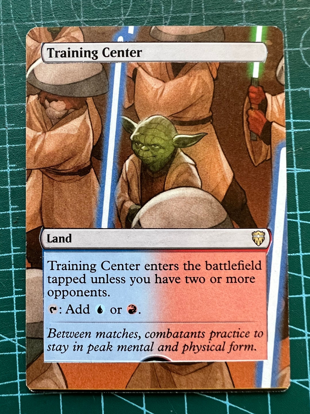 Toads Training Center MTG Comic Peel Alter - Etsy