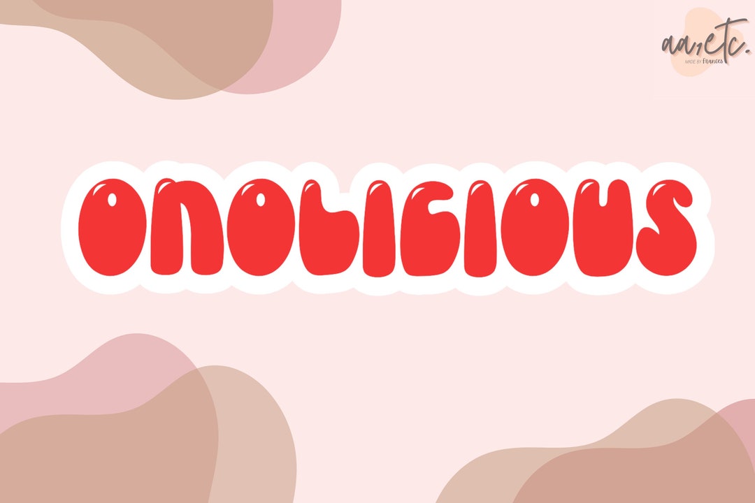 Ono Onolicious Vinyl Sticker Hawaii Sticker - Etsy