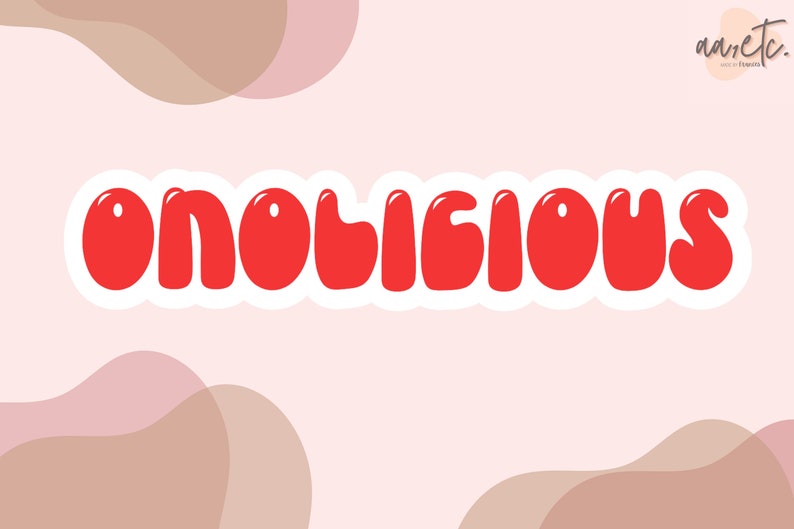 Ono Onolicious Vinyl Sticker Hawaii Sticker - Etsy