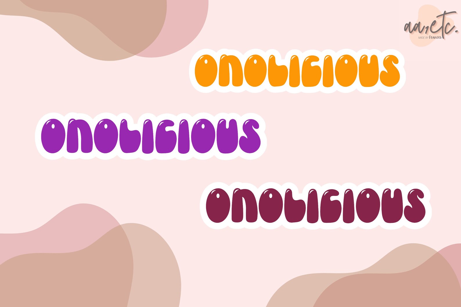 Ono Onolicious Vinyl Sticker Hawaii Sticker - Etsy