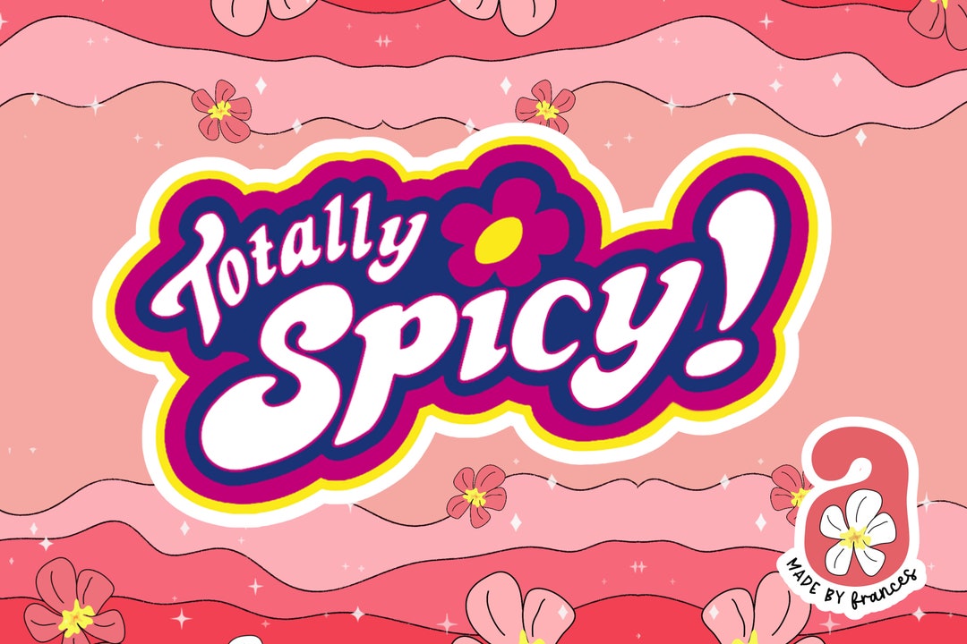 Totally Spicy Holographic Totally Spies Sticker - Etsy