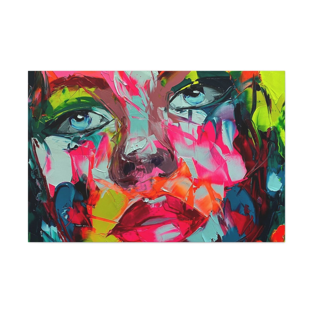 Beautiful Woman Canvas / Extra Large Canvas / Portrait Printing Women ...