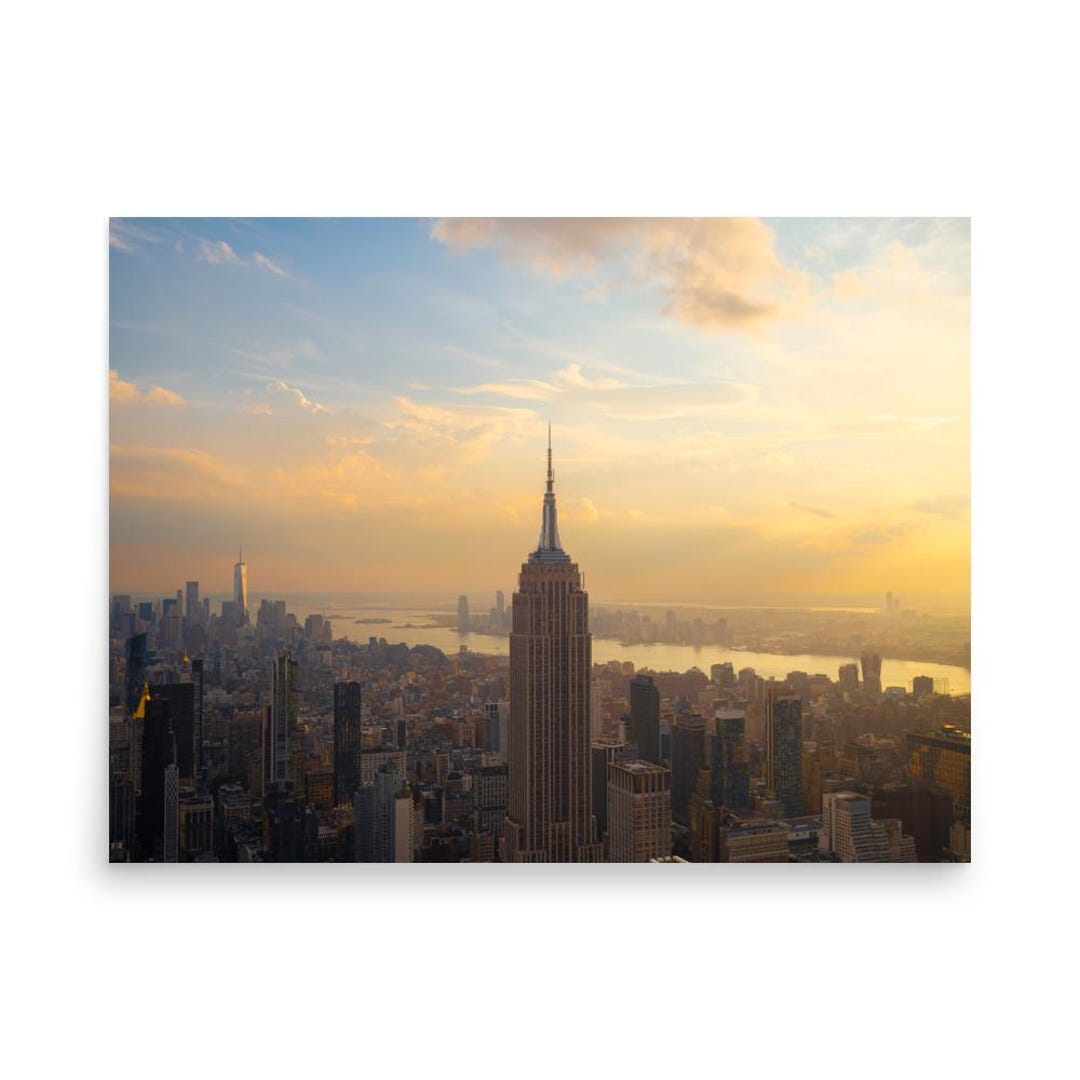 Empire State Building Print | New York City - Etsy