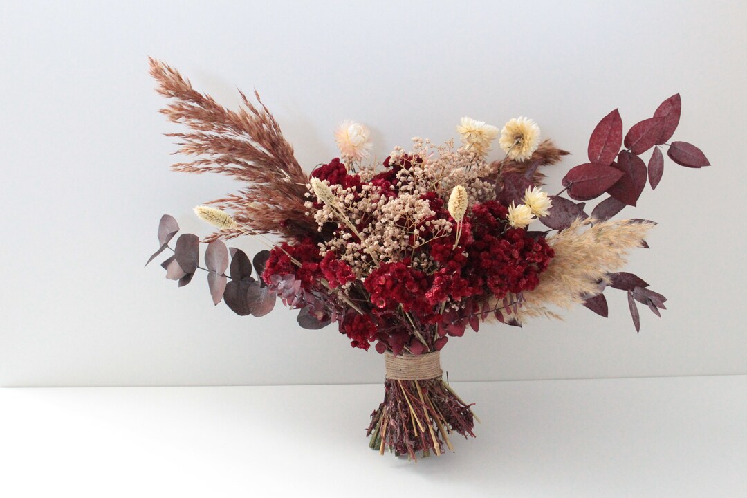 Bridal Bouquet Dry Flowers Dry Flowers Bridal Bouquet - Etsy