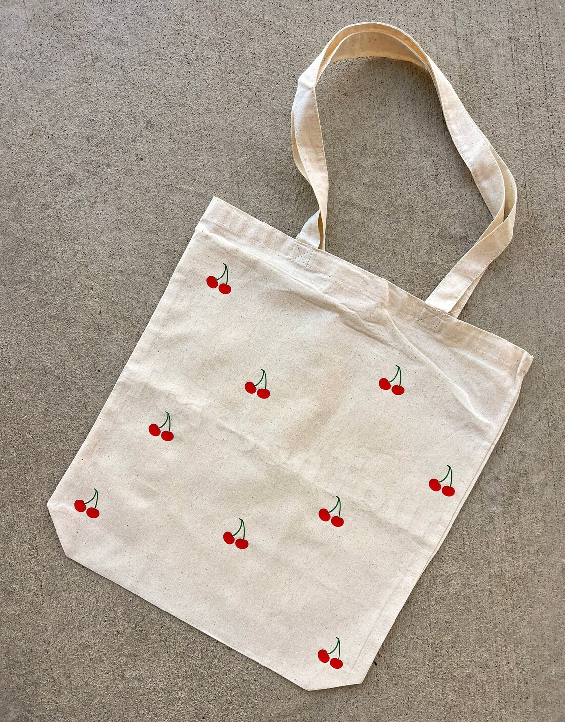 Cherry Tote Bag - Etsy