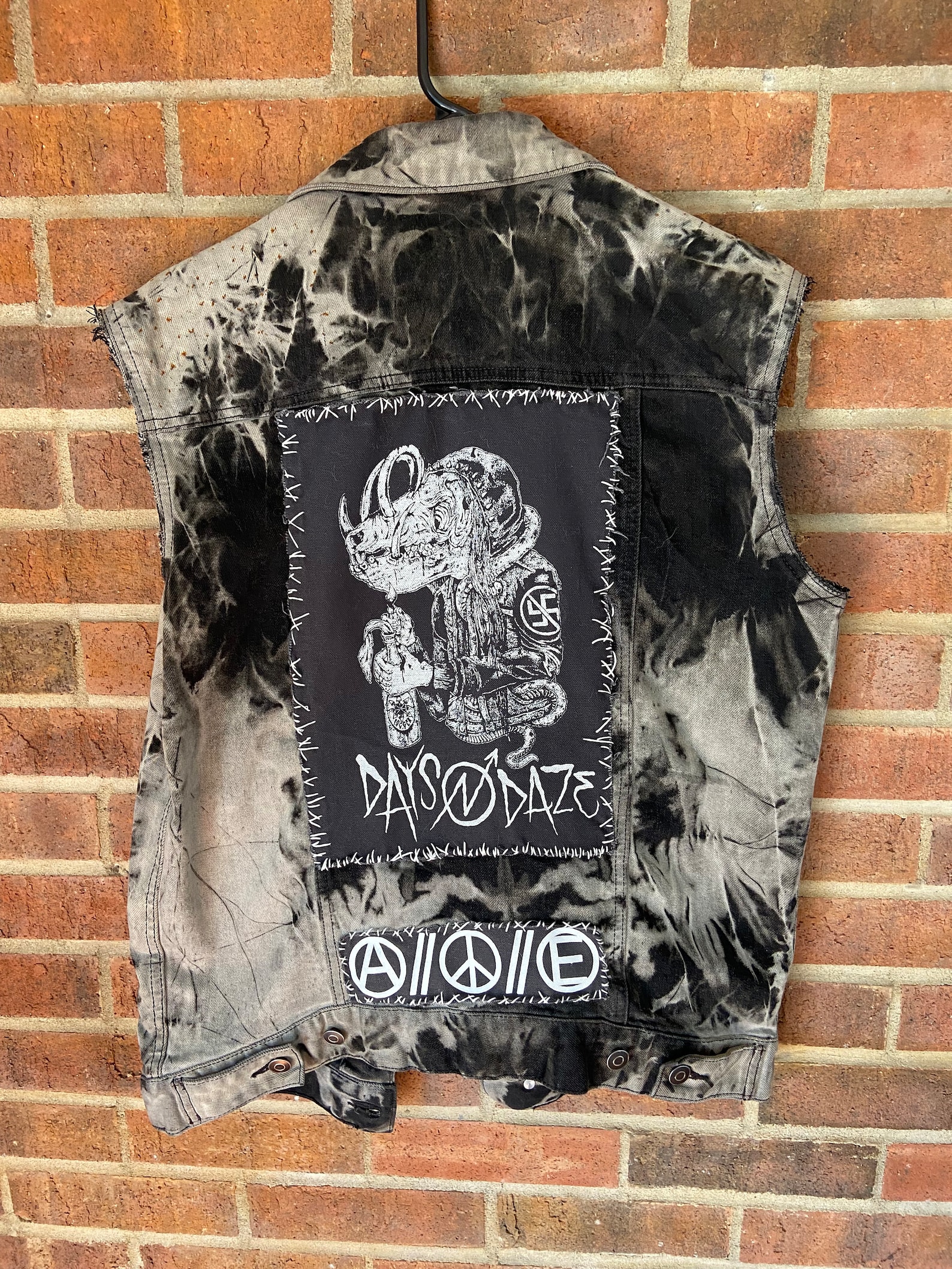 DIY CUSTOM Made Battle Vests/ Punk Vests/ Studded Vests - Etsy