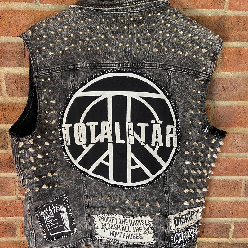 Punk Vest - Etsy