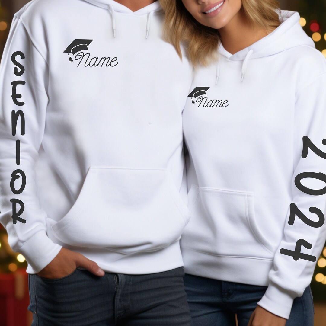 Personalized 2024 Senior Class Hoodie High School Graduation - Etsy